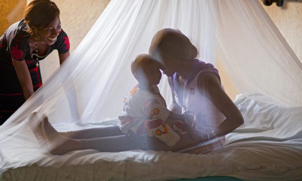 Some people believe sleeping under insecticide treated bed net is ...