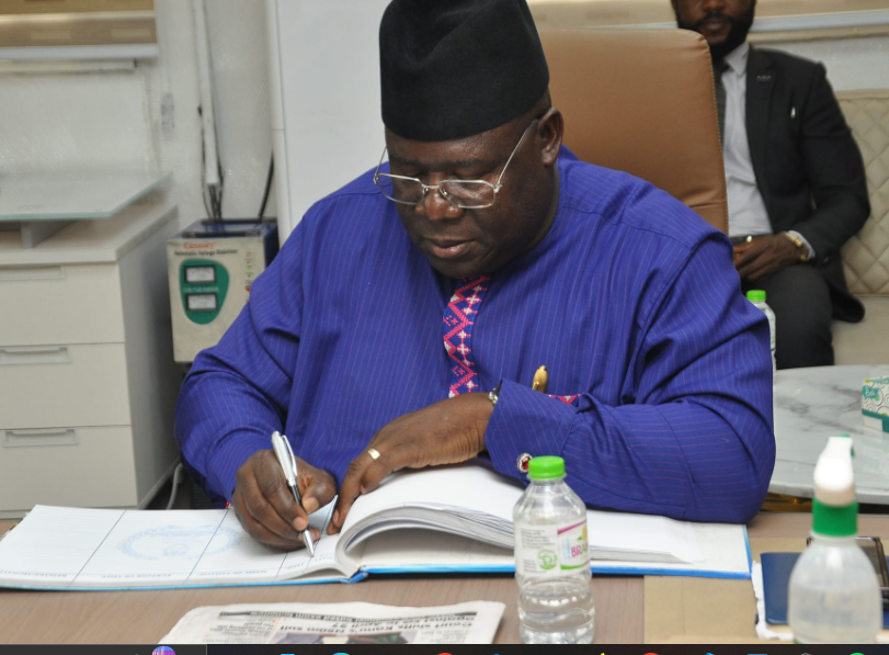 False! INEC REC not wearing Tinubu’s signature cap as alleged by ...